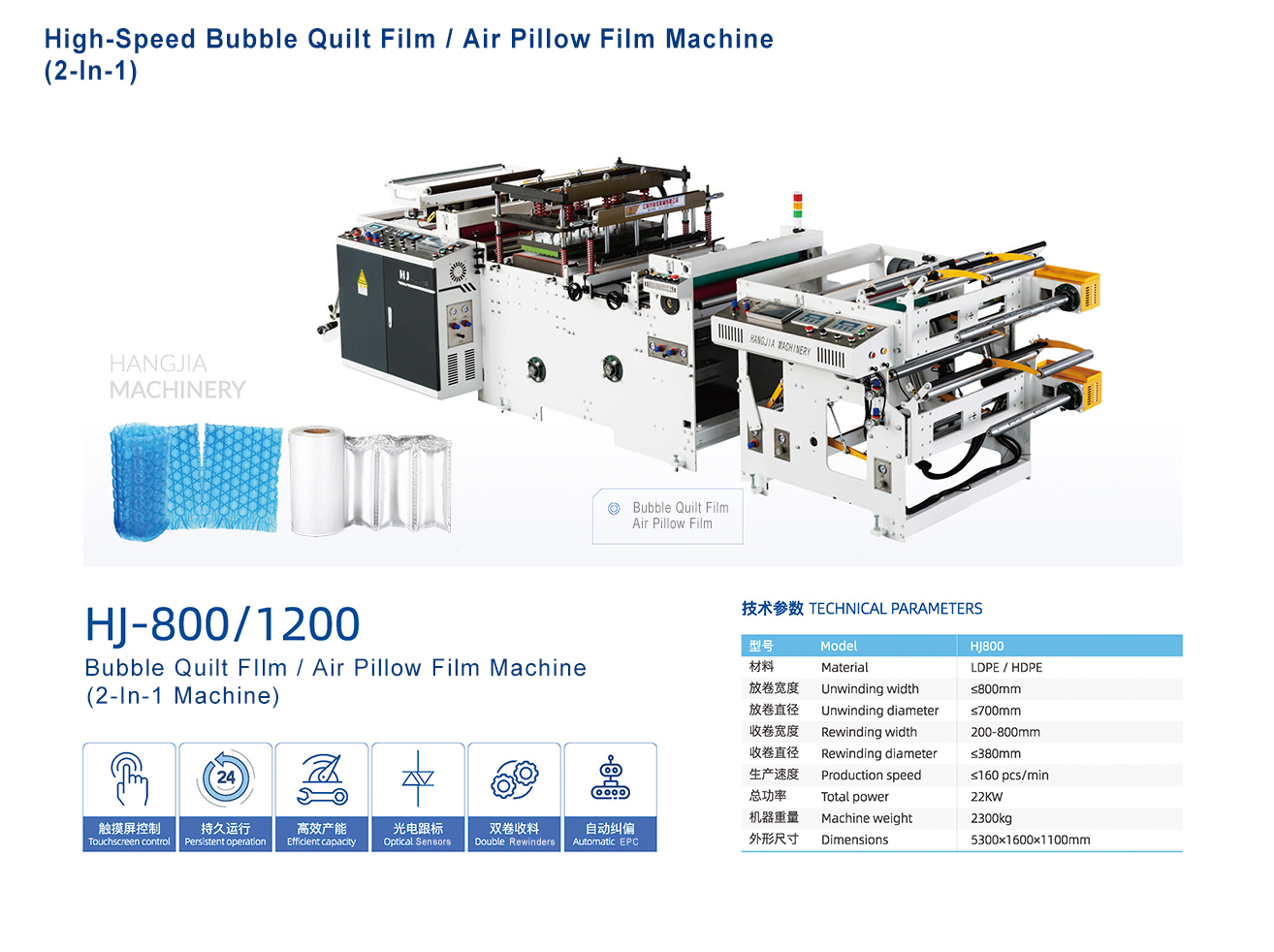 Air Bubble Quilt Film And Air Pillow Film Machine - Game-Changing And ...